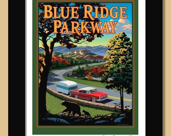 Blue ridge parkway | Etsy