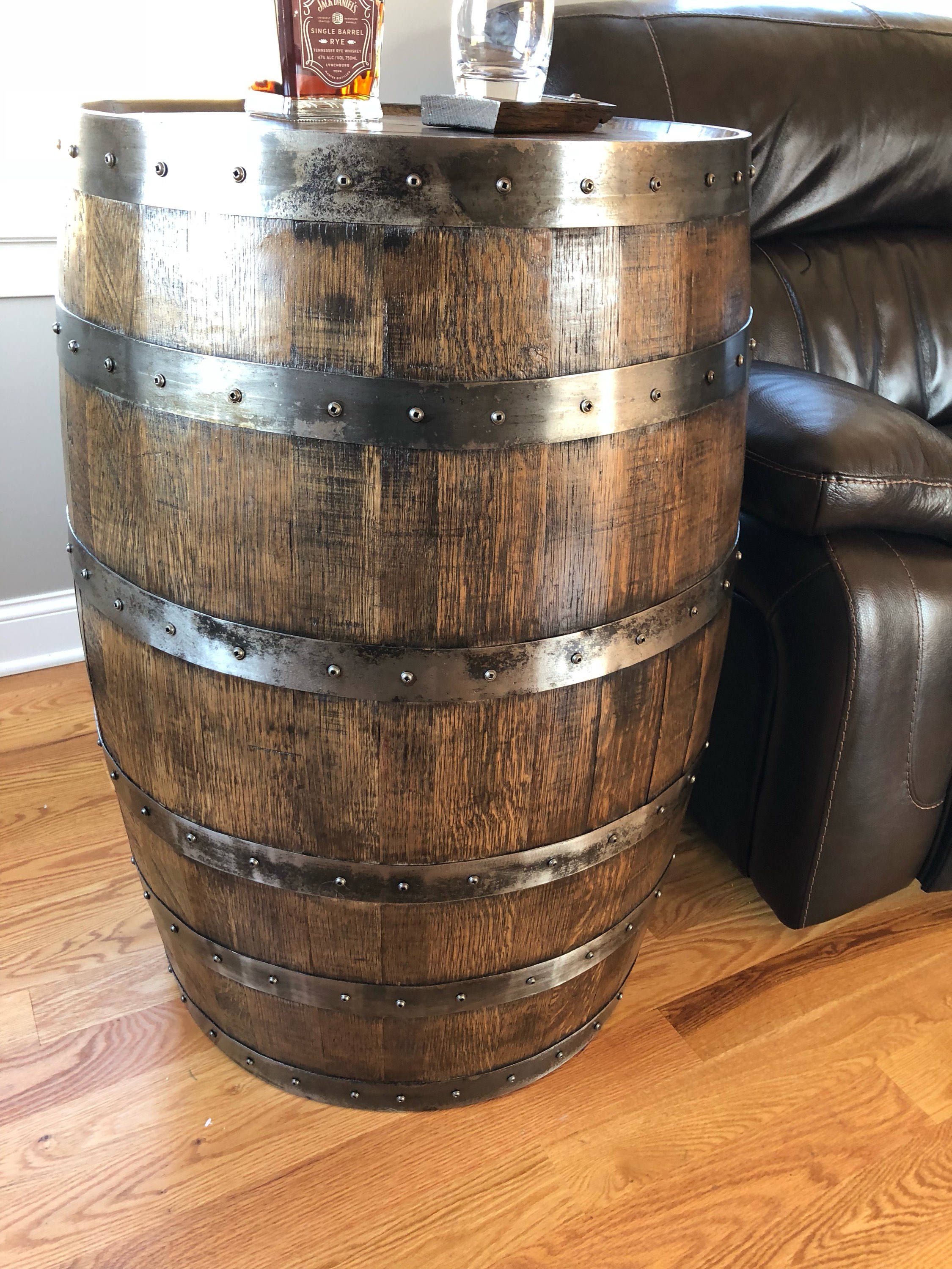 Authentic Whiskey Barrel - Rustic Decor - Interior And Exterior ...