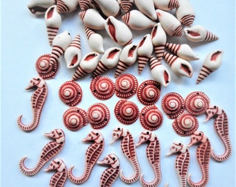 Seashell beads | Etsy