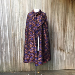 Embroidered cape | Etsy