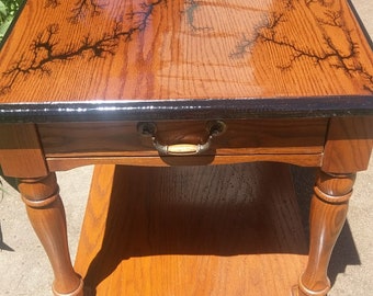 Unique end table | Etsy