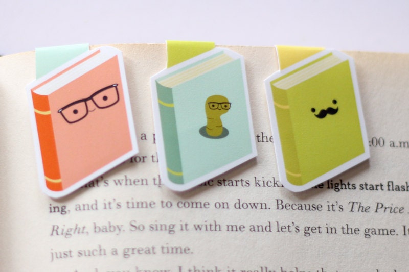 Bookish Mini Magnetic Bookmarks Mini 3 Pack