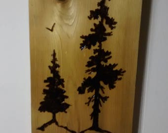 Pyrography wood | Etsy
