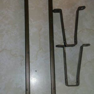 Brass curtain rod | Etsy