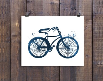 Bike print | Etsy