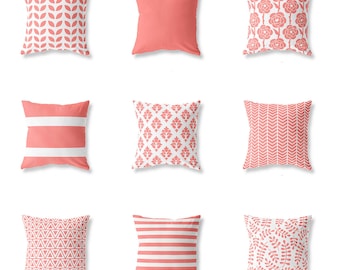 Coral cushion | Etsy