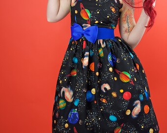 Planets dress | Etsy