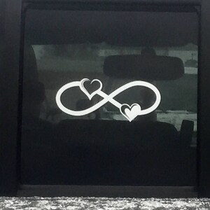 Infinity decal | Etsy