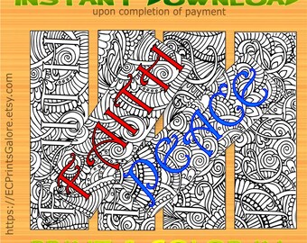 Peace bookmark | Etsy