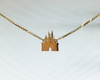 Castle necklace | Etsy