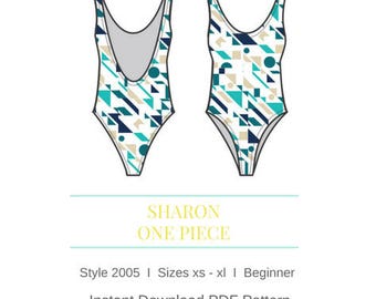 Bikini pattern pdf | Etsy