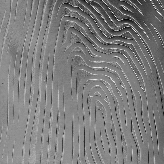 Patterned Sterling Silver Sheet Wood Grain 2