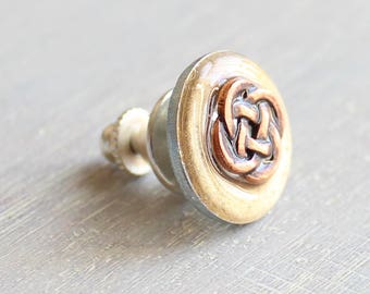 Men's Celtic Knot Tie Tack Hat pin Lapel Pin Mens