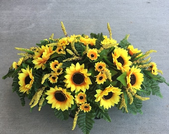 Headstone flowers | Etsy