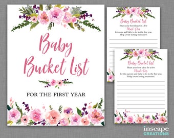 Baby bucket list | Etsy