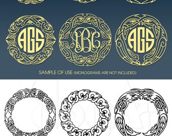 Celtic knot dxf | Etsy