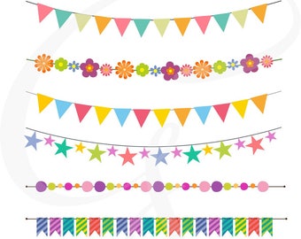 Bunting Clipart Bunting Banner Clipart Bunting Flag Clipart