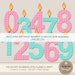 Cupcake Digital Papers and Clipart Cuppies Birthday Party