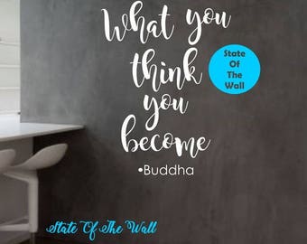 Positive Mind Wall Decal Sticker Art Decor Bedroom Design