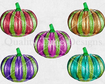 Pink pumpkin clipart | Etsy