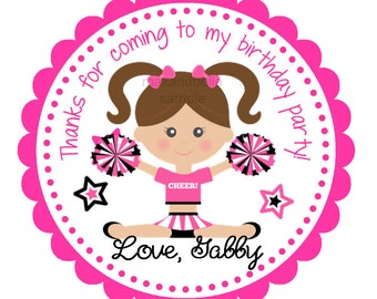 Cheerleader stickers | Etsy