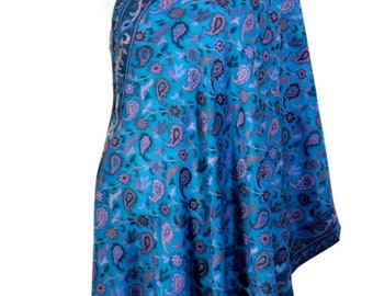 Turquoise blue scarf | Etsy