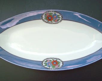 Blue lusterware | Etsy