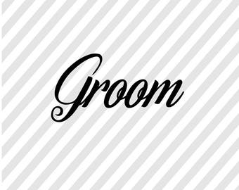 Groom svg | Etsy