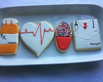 Doctor cookies | Etsy