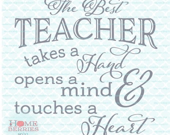 Teacher takes a hand | Etsy