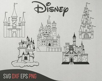 Frozen castle svg | Etsy