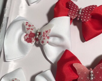 Butterfly hair bow | Etsy
