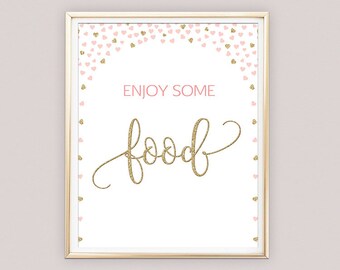 Food table signs | Etsy