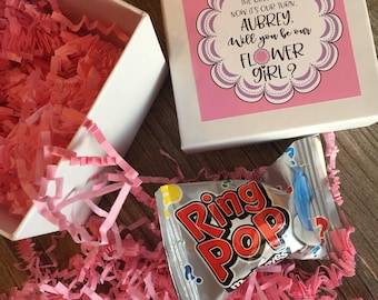 Ring pop proposal | Etsy