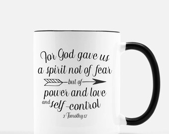 Scripture mug | Etsy