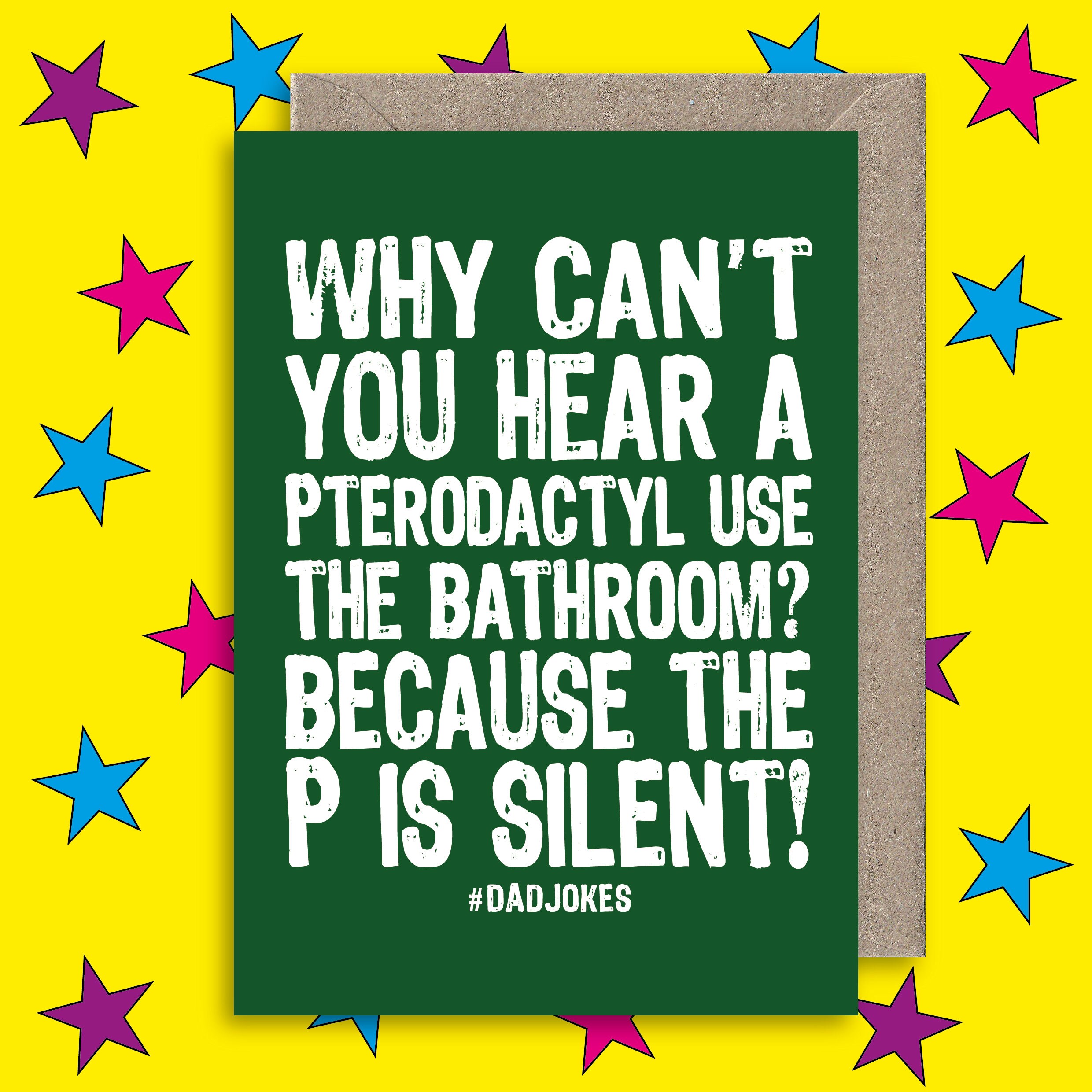 Funny Dad Joke Greetings Card Father Birthday Card