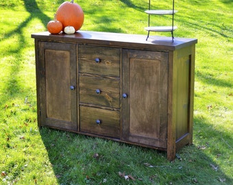 Rustic buffet | Etsy