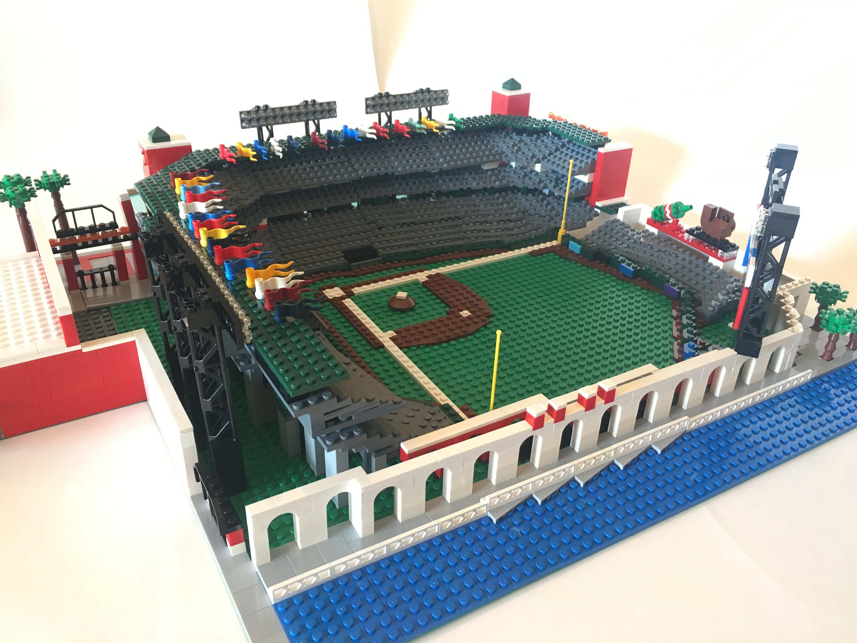 AT&T Park San Francisco Giants Baseball Stadium Brick Model