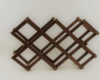 Vintage wine rack | Etsy