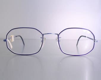 Hexagon eyeglasses | Etsy