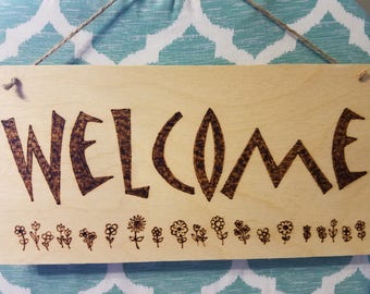 Cute welcome sign | Etsy