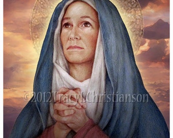 St. Madeleine Sophie Barat Art Print Catholic Patron Saint