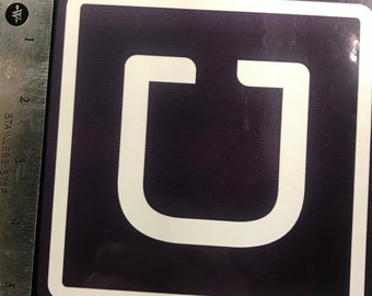 Uber sticker | Etsy