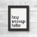 Wall Art Lyric Printable Hey Wassup Hello Fetty Wap Trap