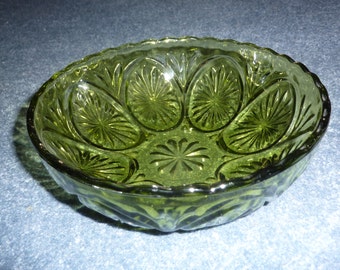 Pattern glass bowl | Etsy