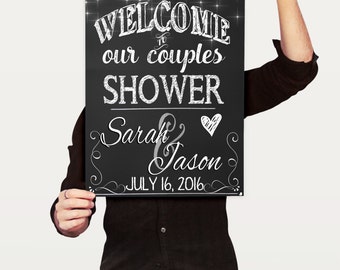 Bridal Shower Sign Couples Shower Sign Couples Shower
