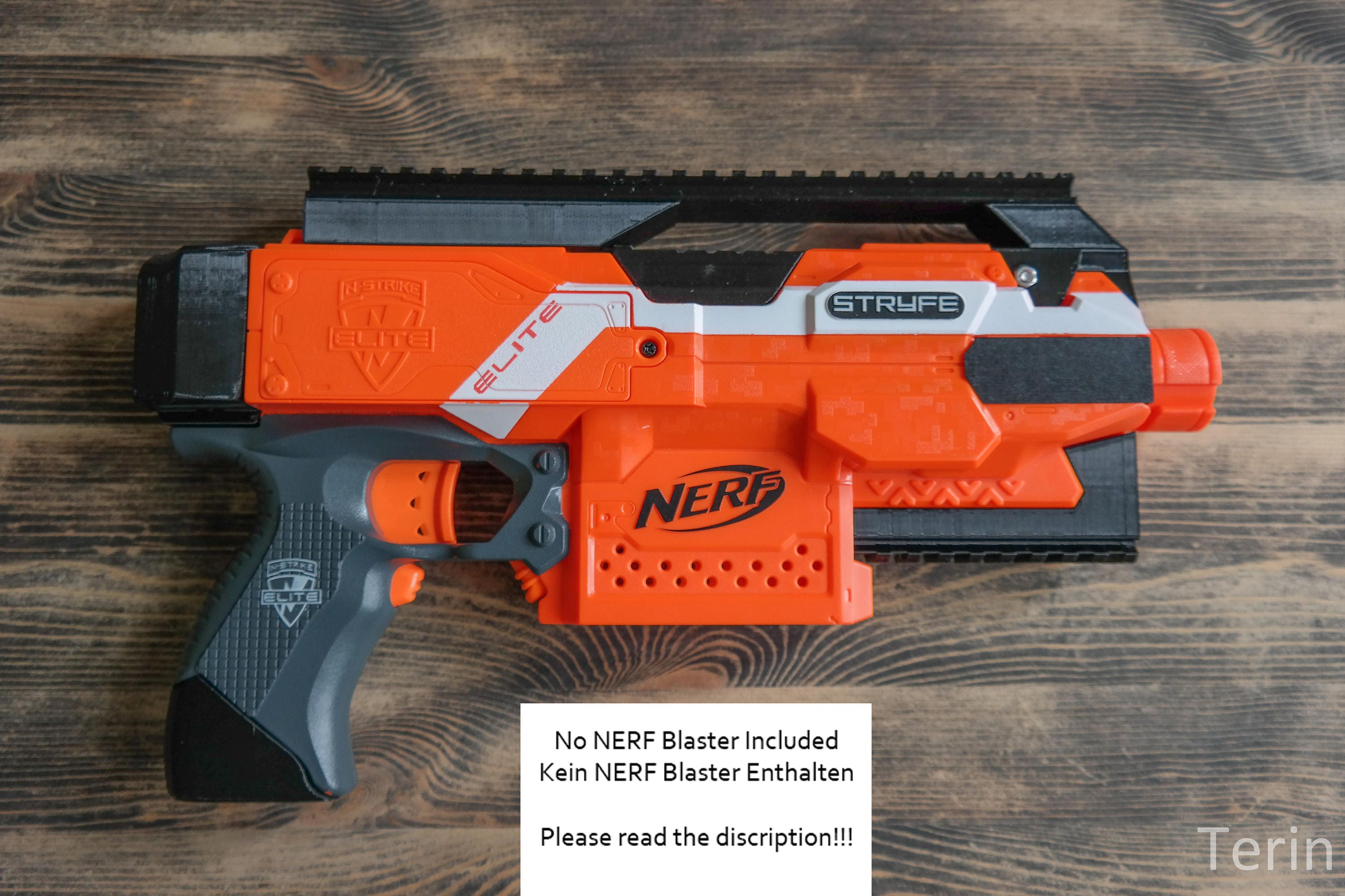 Nerf STRYFE Blaster Extensions / Modifications