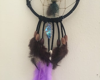 Crystal dreamcatcher | Etsy