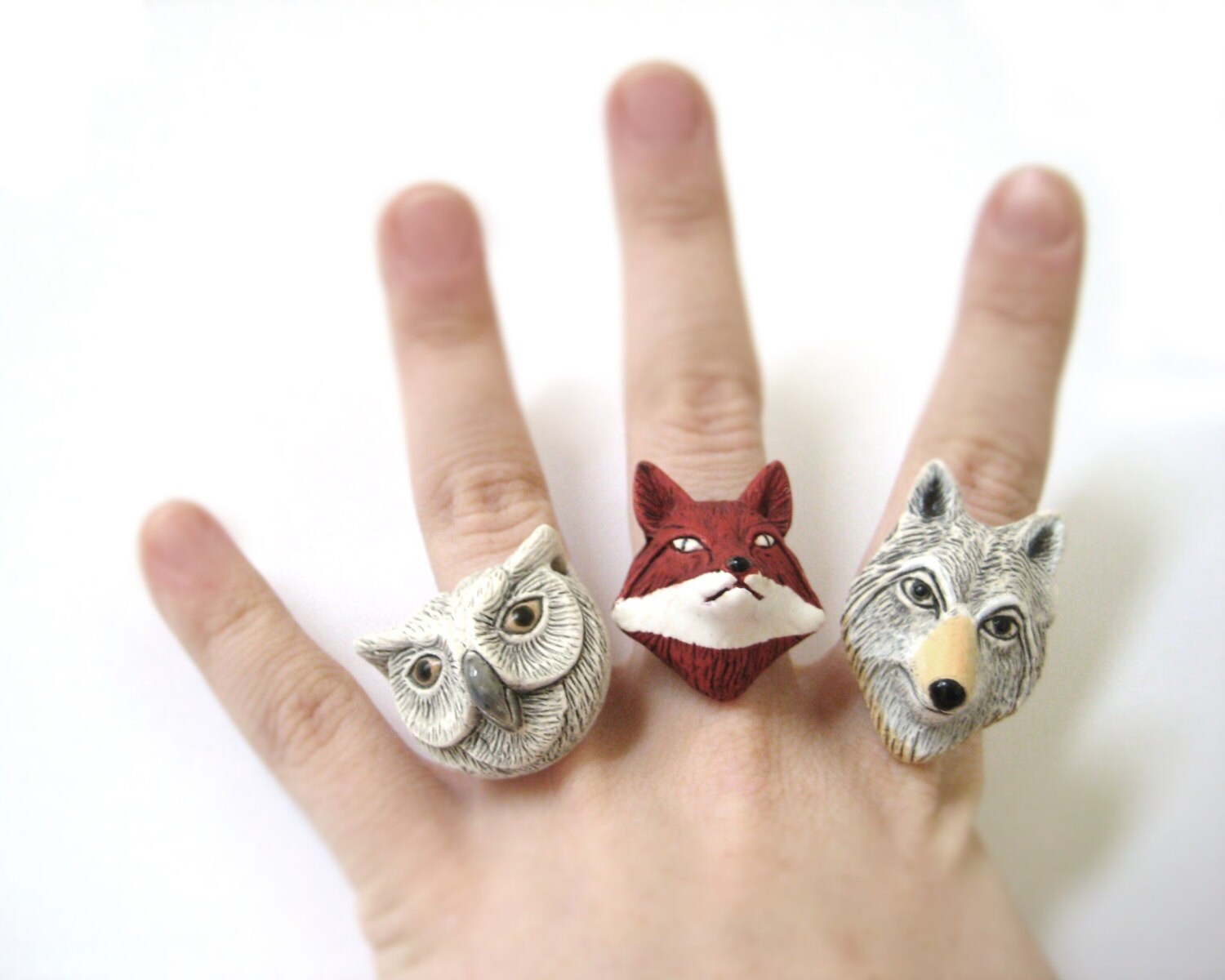 Cute Animal Rings Cute Animal Jewelry Silver Animal Ring