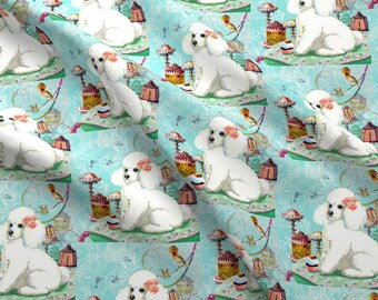 Poodle fabric | Etsy